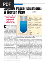 CheCalc Vessel Volume & Level Calculation | PDF | Volume