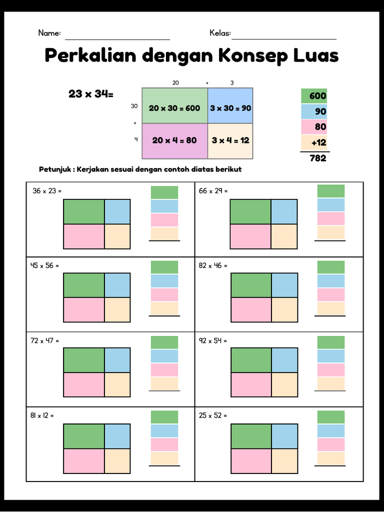 Konsep Perkalian | PDF