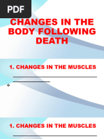 Stages of Post Mortem Lividity and Putrefaction of The Body | PDF ...