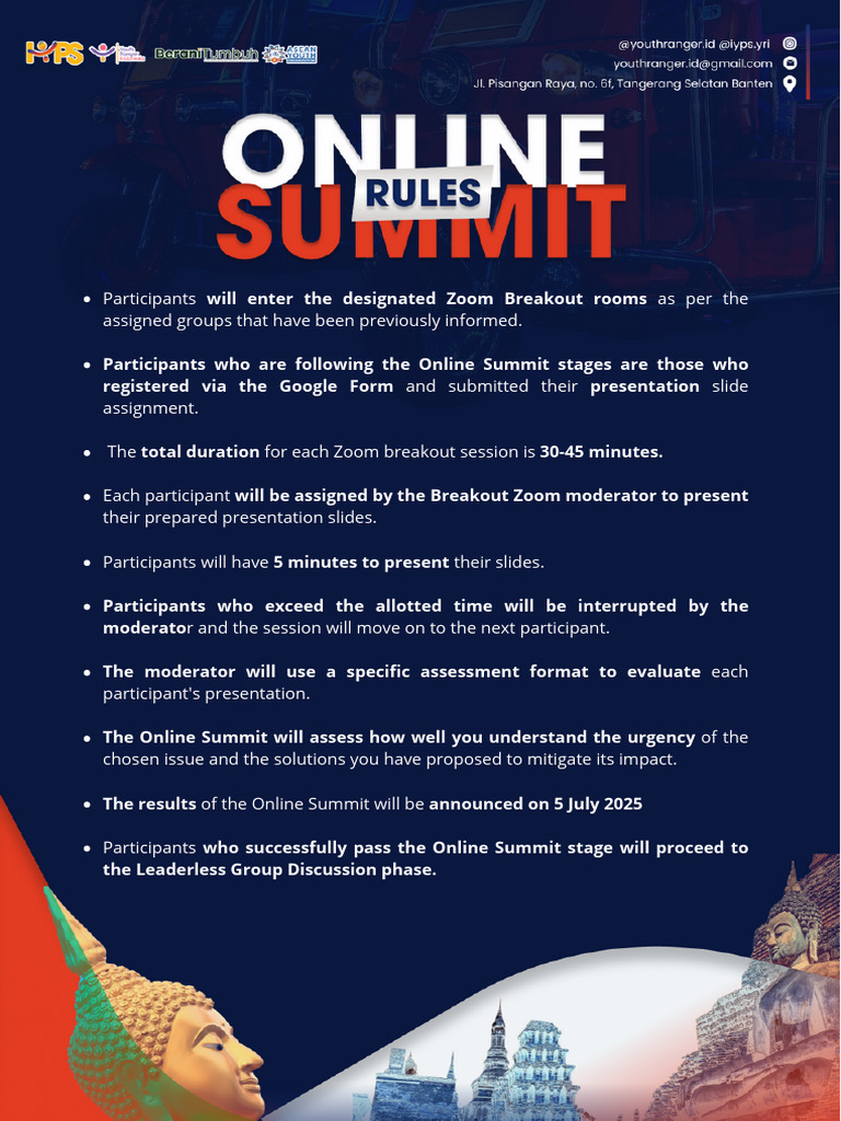 Online Summit for Youth Potential 2025 | PDF | Learning | Human ...