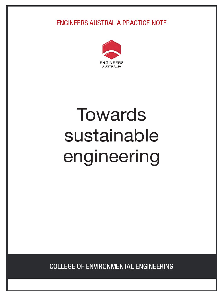 Sustainability - Towards Sustainable Engineering - 2015 | PDF | Life ...