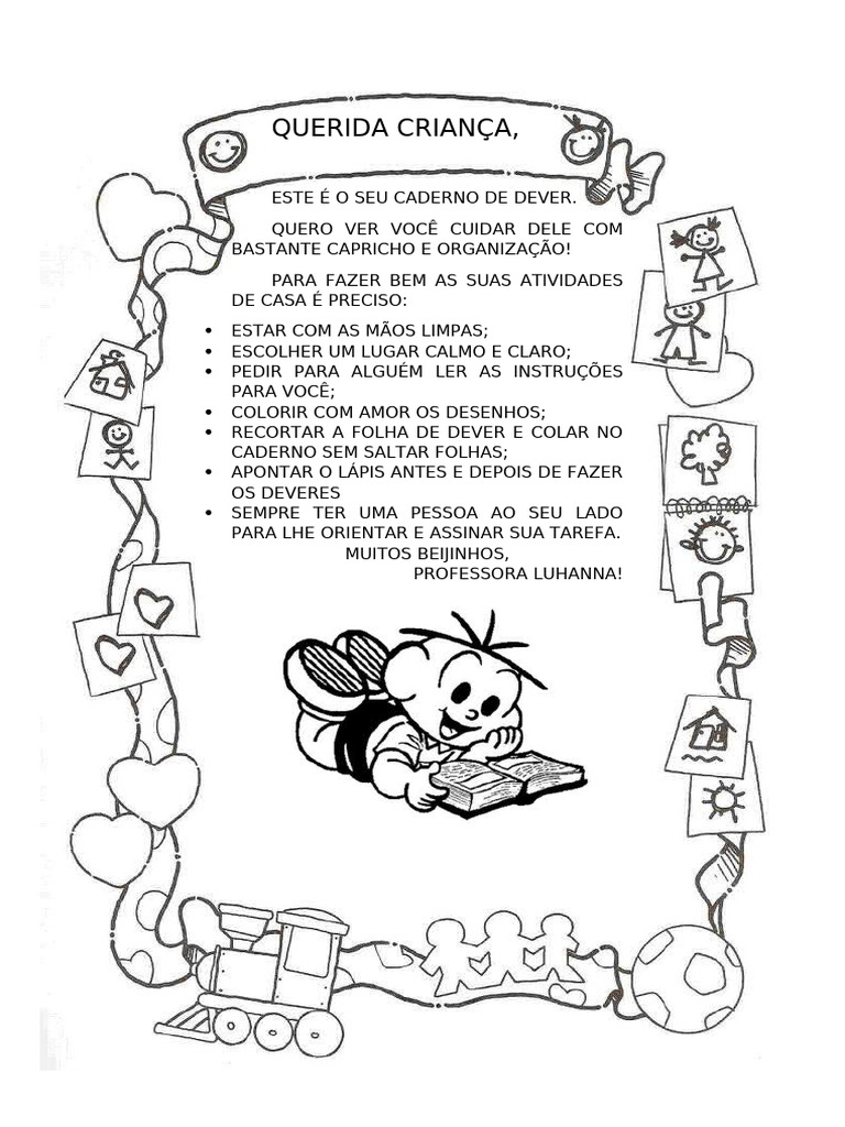 Caderno de Dever: Dicas para Crianças | PDF