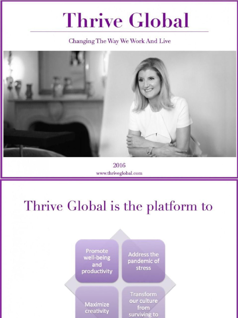 Thrive Global | PDF