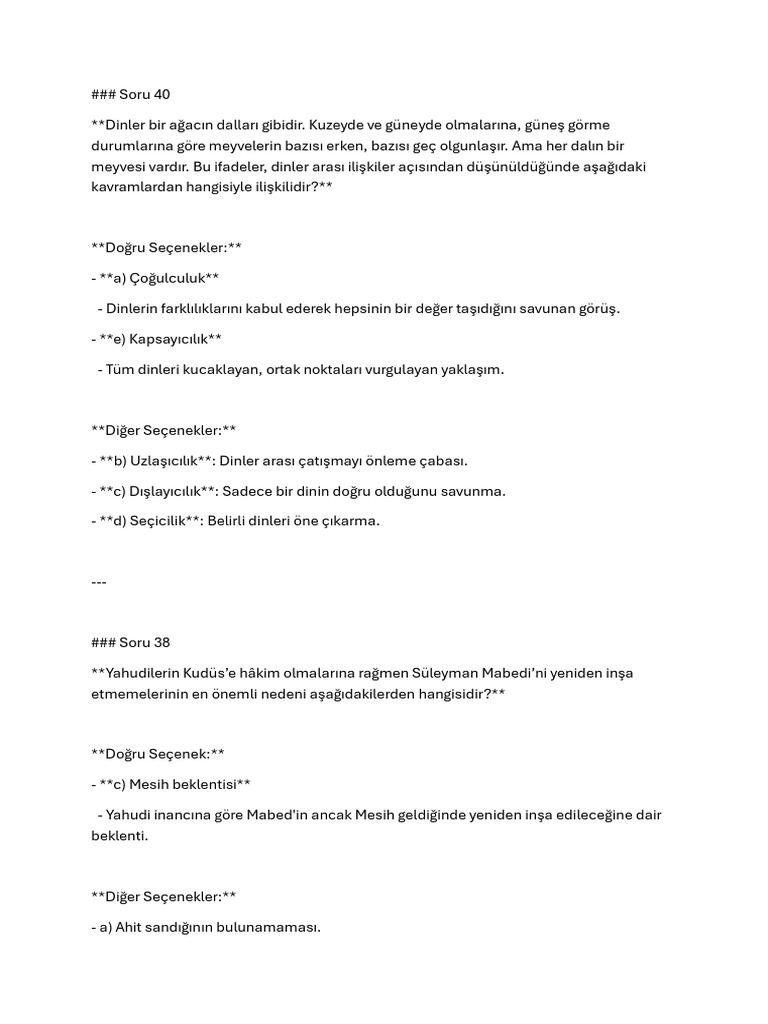 Dinler Tarihi 2-1 | PDF