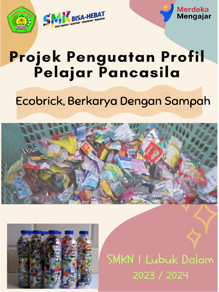 MODUL AJAR P5 (Ecobrick) | PDF