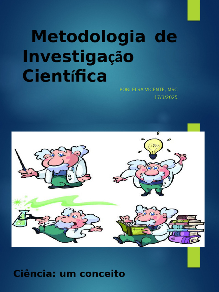 Aula - 01 - Como Elaborar Capa-1 | PDF | Science | Método científico