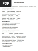 Pest Control Documentation Templates | PDF