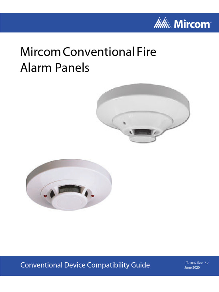 Mircom Conventiona Fire Alarm Panels - Conventional Device ...