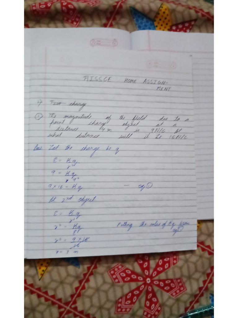 Class 12 Physics Assignments | PDF