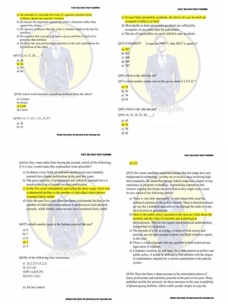 Fast Question Overview | PDF
