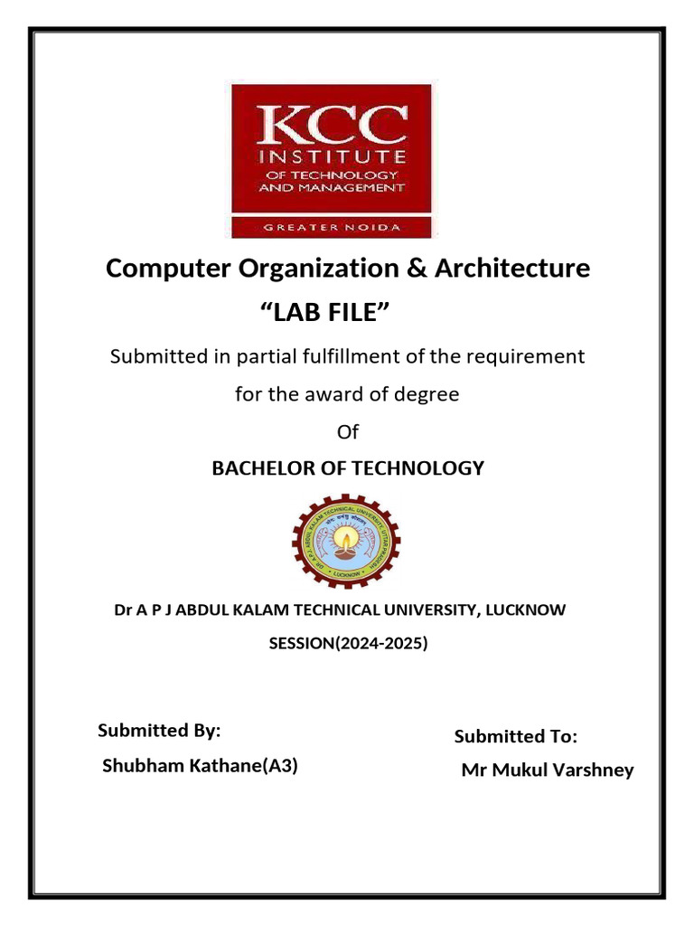 Coa Lab | PDF