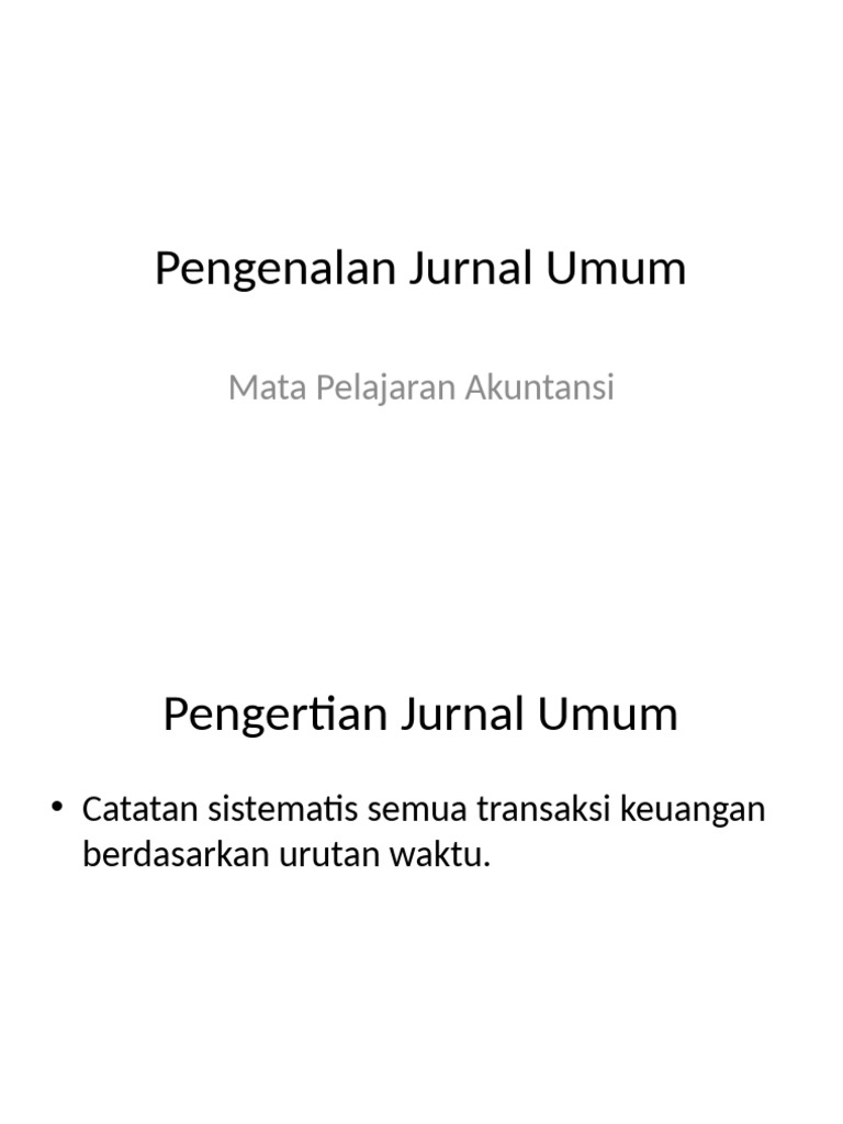 pengenalan_jurnal_umum | PDF