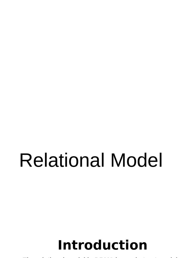 Relational Model Lab | PDF | Relational Model | Table (Database)