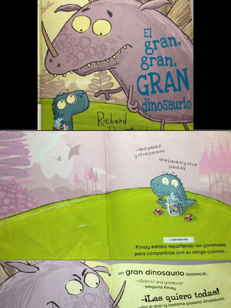 Cuento El Gran Gran Dinosaurio | PDF