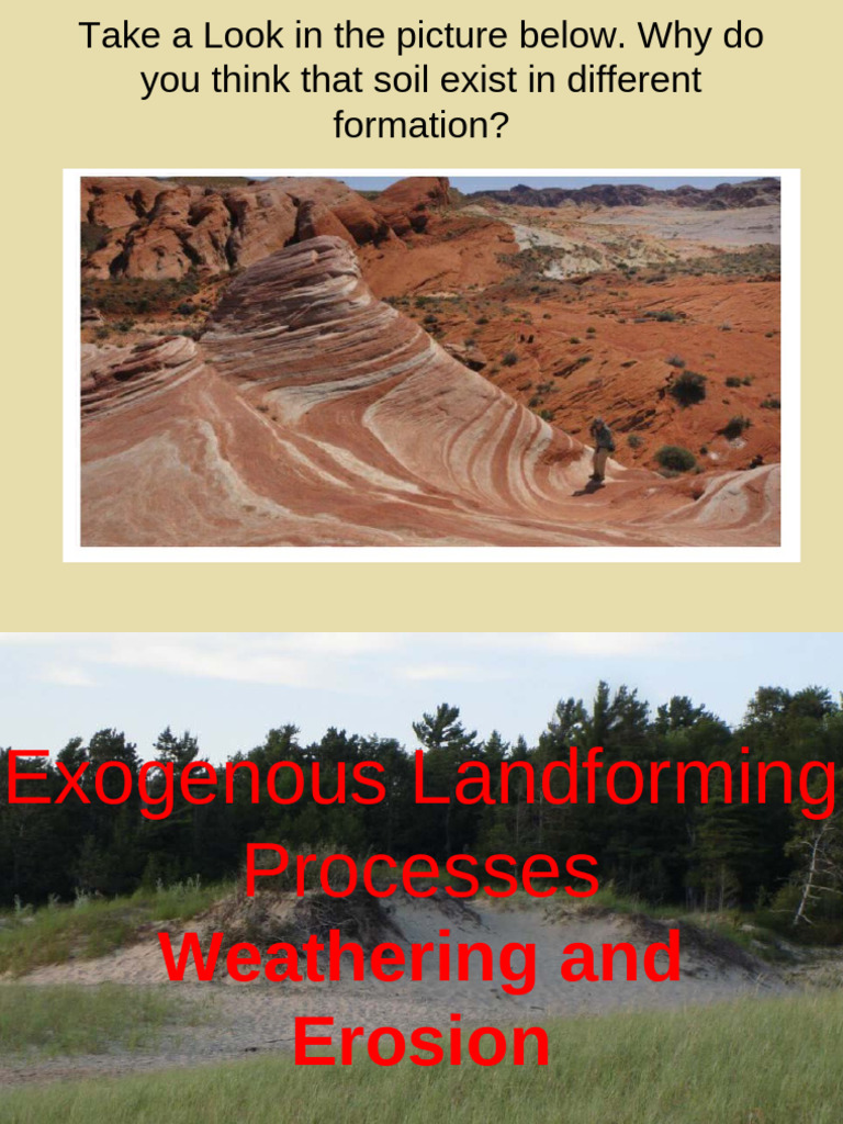 Understanding Weathering and Erosion | PDF | Weathering | Water