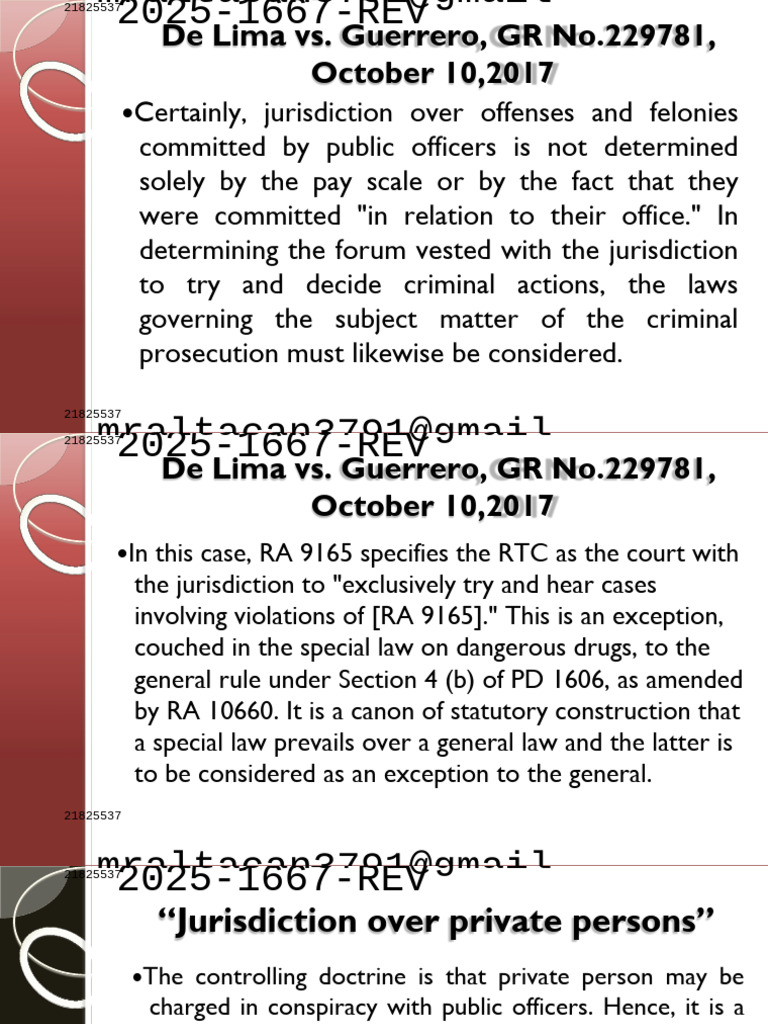2025 - Lecturer's Materials - Remedial Law - Criminal-Procedure - Justice Emily San Gaspar-Gito ...
