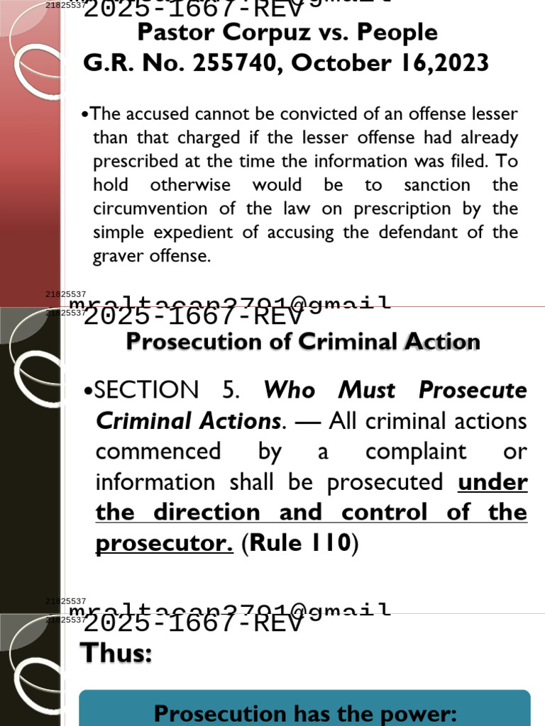 2025 - Lecturer's Materials - Remedial Law - Criminal-Procedure ...
