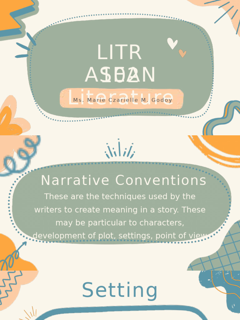 Lesson 1 Narrative Conventions | PDF | Narration | Plot (Narrative)