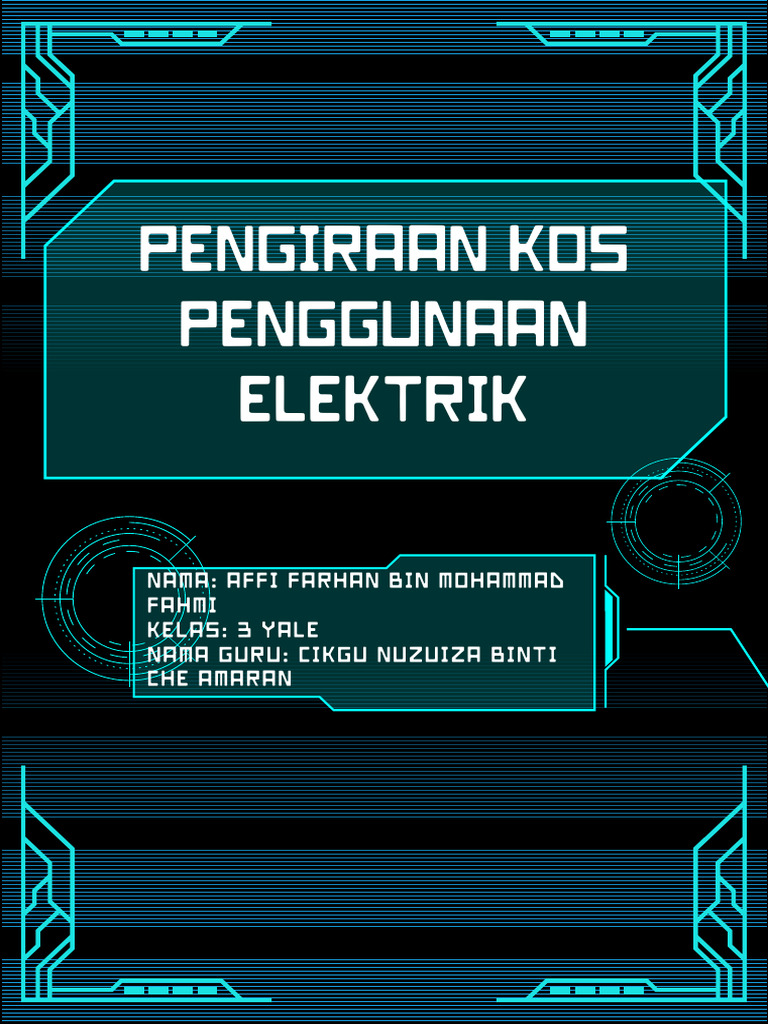 Elektrik (Afiq & Affi) | PDF