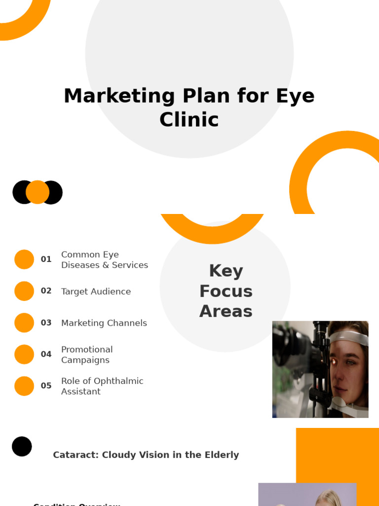 Eye Clinic Marketing Strategy Overview | PDF | Glaucoma | Cataract
