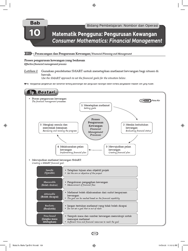 Bab 10 Matematik Pengguna - Pengurusan Kewangan | PDF
