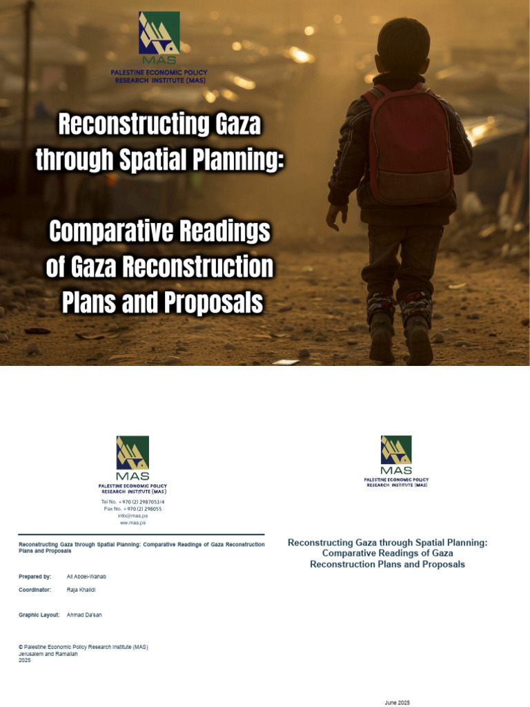 Rebuild Gaza Report 2025 Eng 1751194142 | PDF | Gaza Strip | West Bank