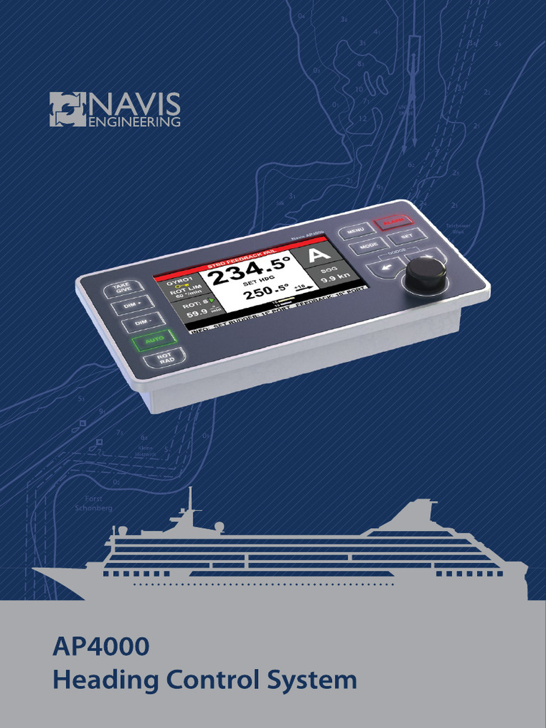 Navis AP4000 | PDF | Rudder