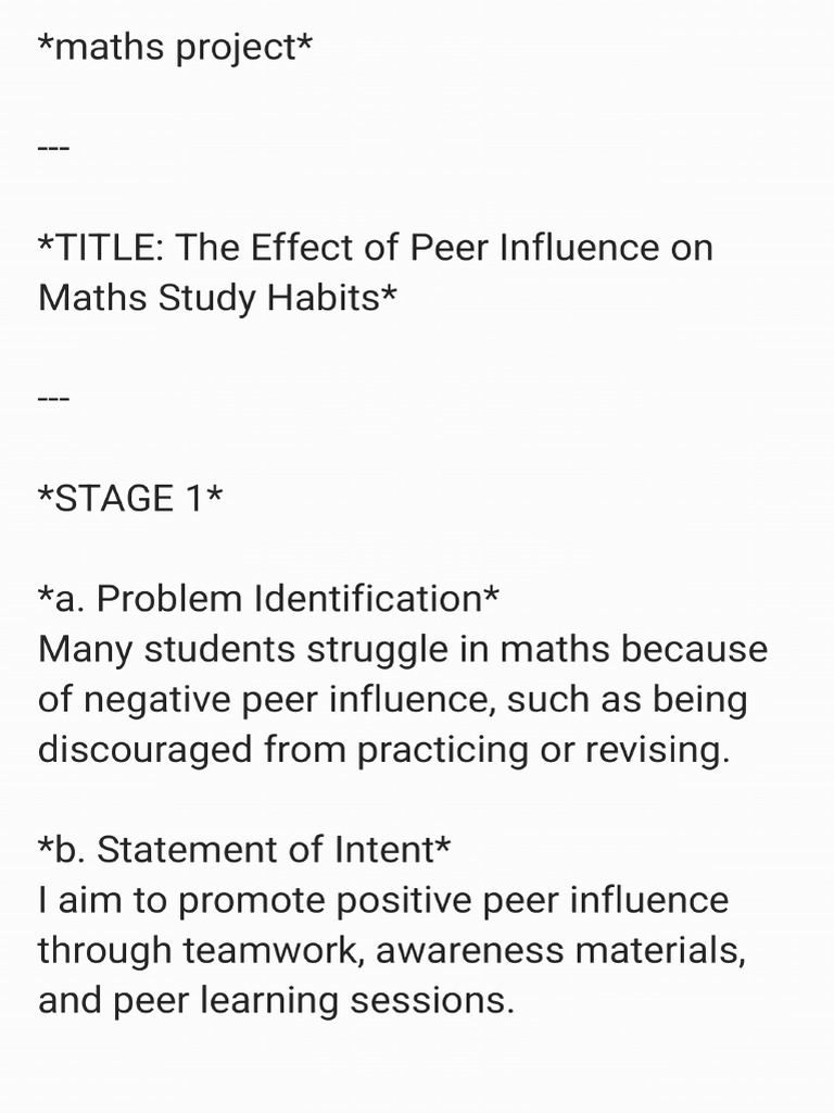My Maths Project - 250617 - 204941 | PDF