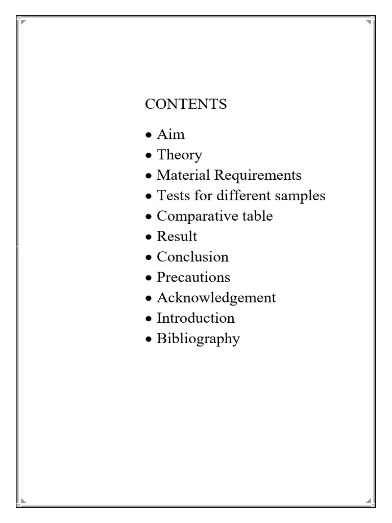 Chemistry Investigatory Project XII On Toothpaste Analysis | PDF | Acid ...