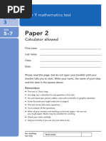 Key Stage 2 Maths Reasoning Test | PDF | Copyright | License