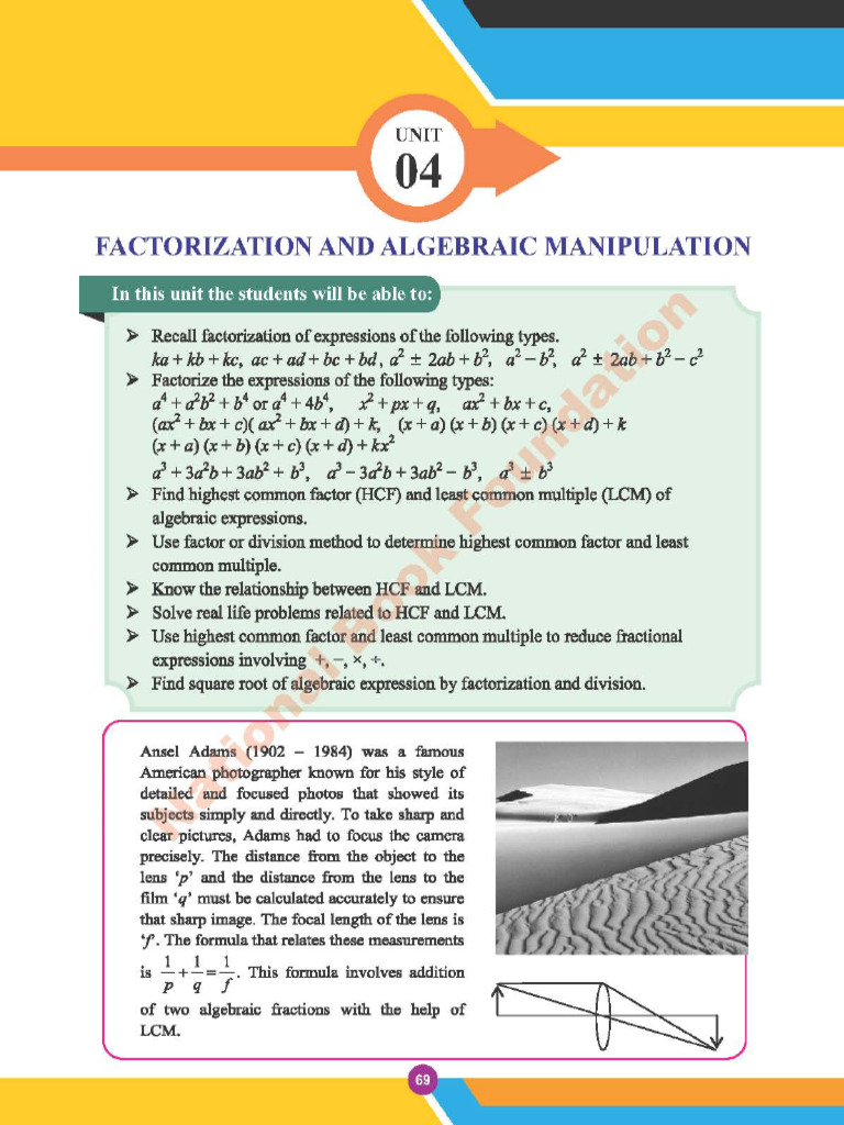 9th Class Math CH 4 | PDF