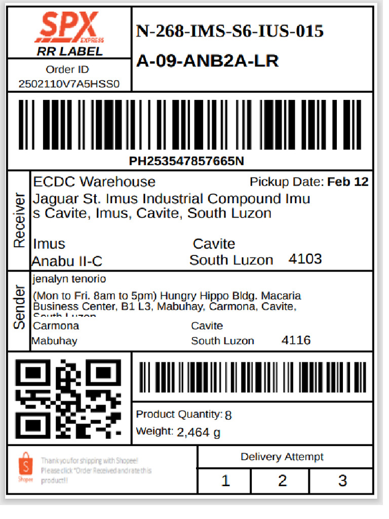 Get Return Label | PDF