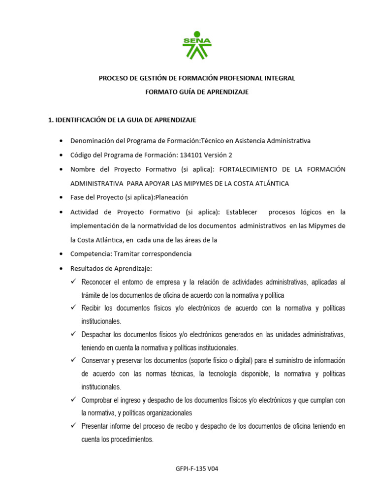 Guia Tramitar Correspondencia Asis Adtiva | PDF | Gestión de registros