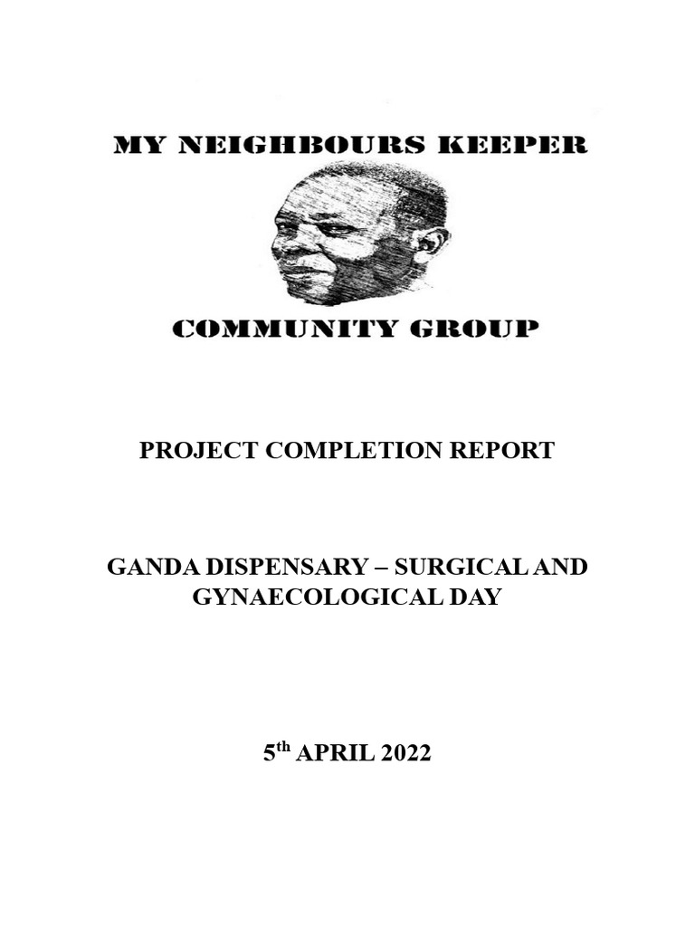 Report Front Page | PDF