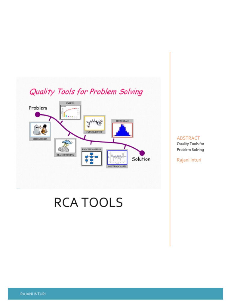 Effective RCA Tools for Quality Improvement | PDF | Cognitive Science ...