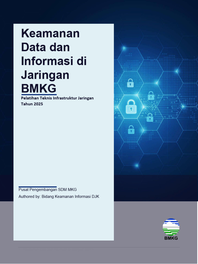 Keamanan Data di Jaringan BMKG 2025 | PDF
