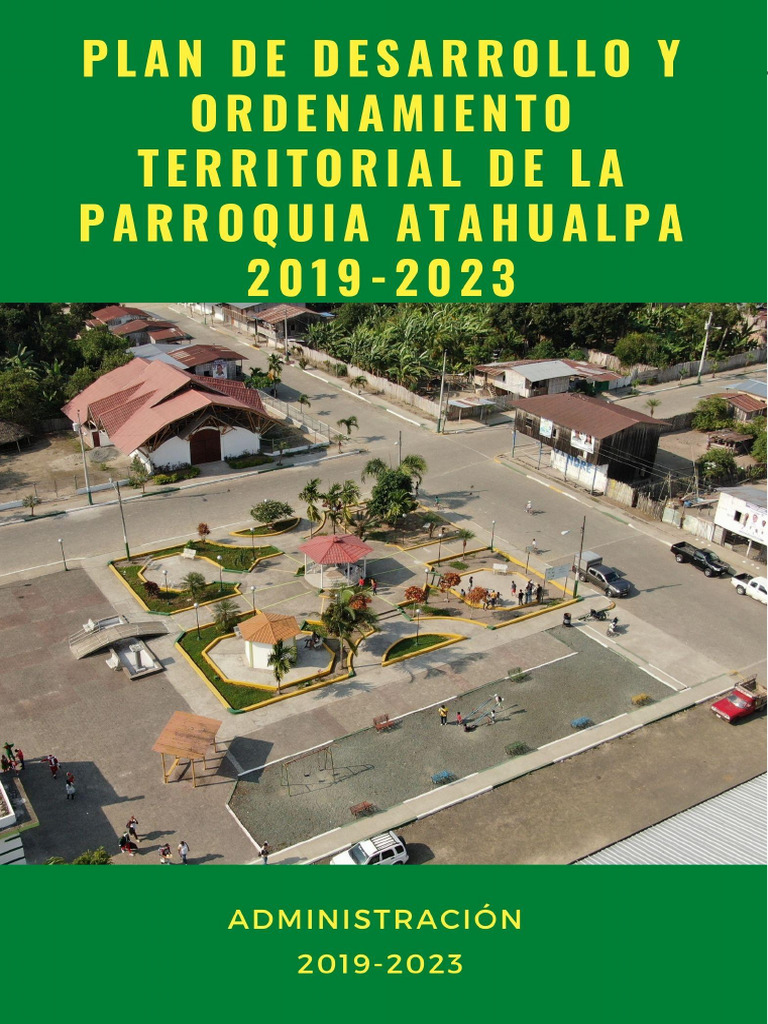 PDOT_ATAHUALPA_2023 | PDF | Planificación | Gobierno