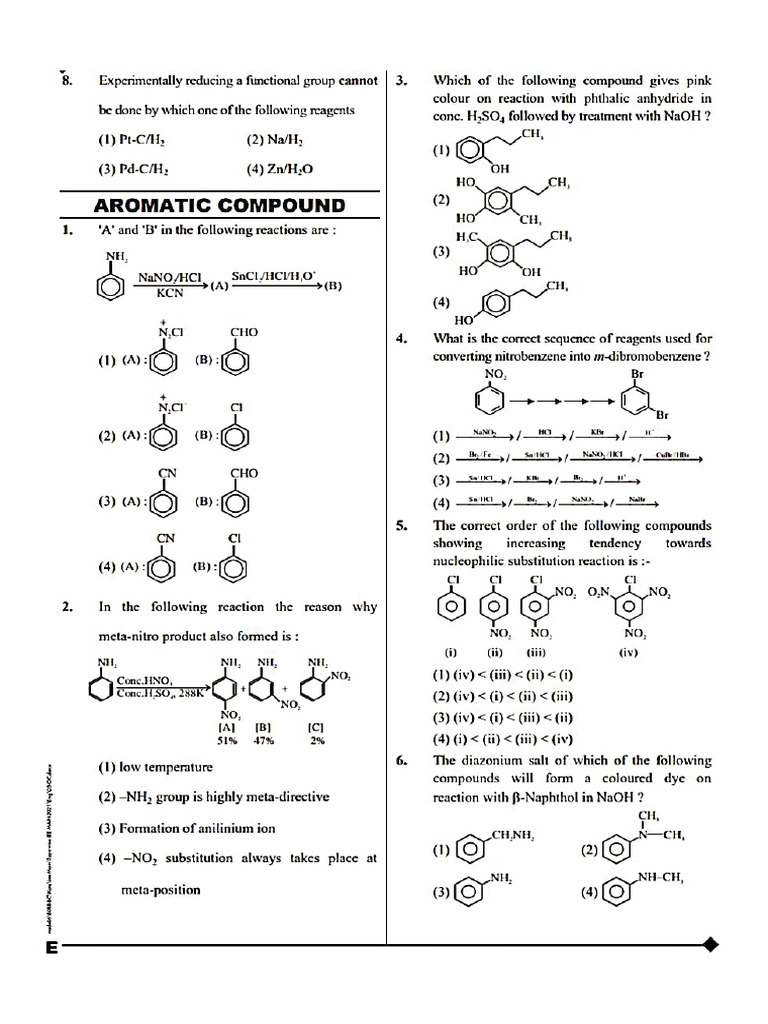 Aromatic Compound | PDF