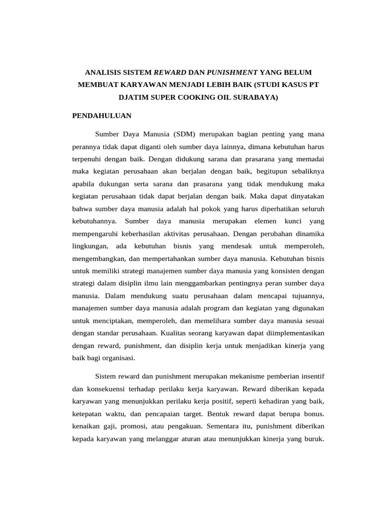 UAS Sistem Pengendalian Manajemen | PDF