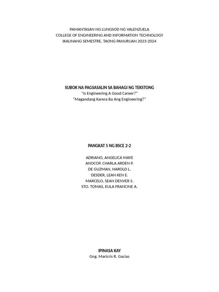 Pangkat 5 | PDF