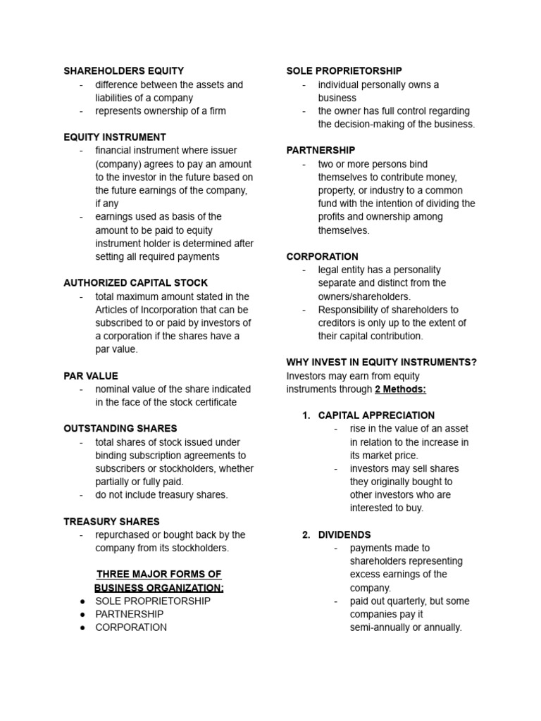 Finmar-Equity Market Sec | PDF | Stocks | Equity (Finance)