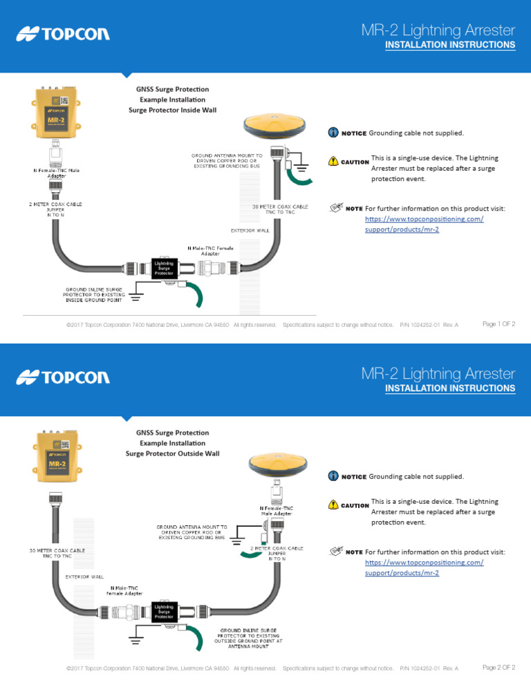MR-2 Lightning Arrester Installation | PDF | Power Engineering | Power ...