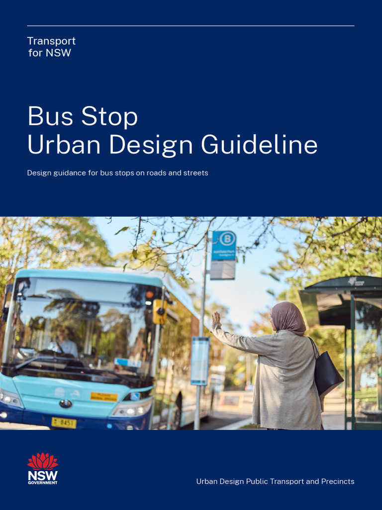 Bus Stop Design Guidelines for NSW | PDF | Bus | Public Transport