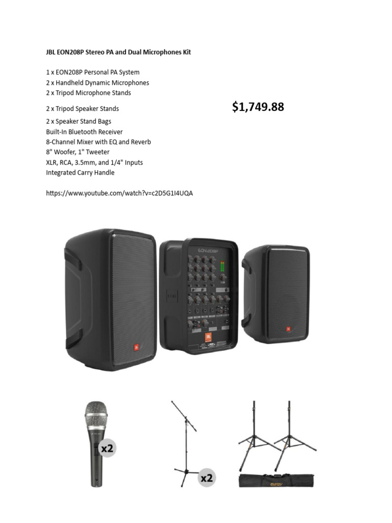 PA System Options | PDF