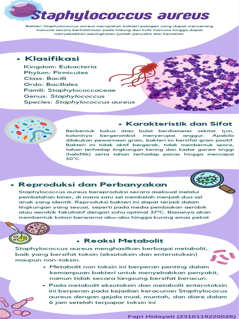 Poster Bakteri Patogen | PDF