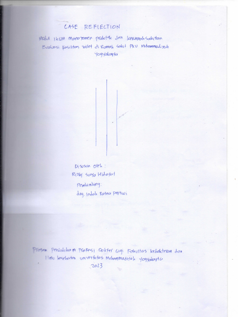 Case Reflection Rumah Sakit Rizky | PDF