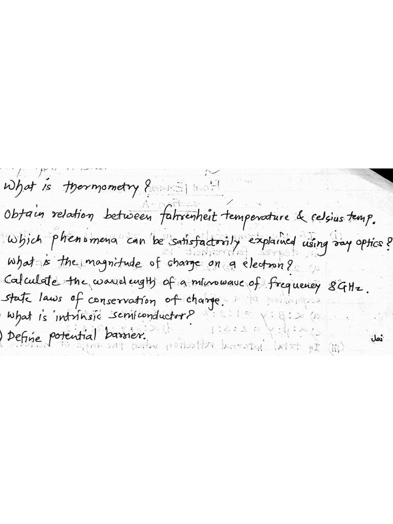 11th Phy. QB For Final Exam | PDF