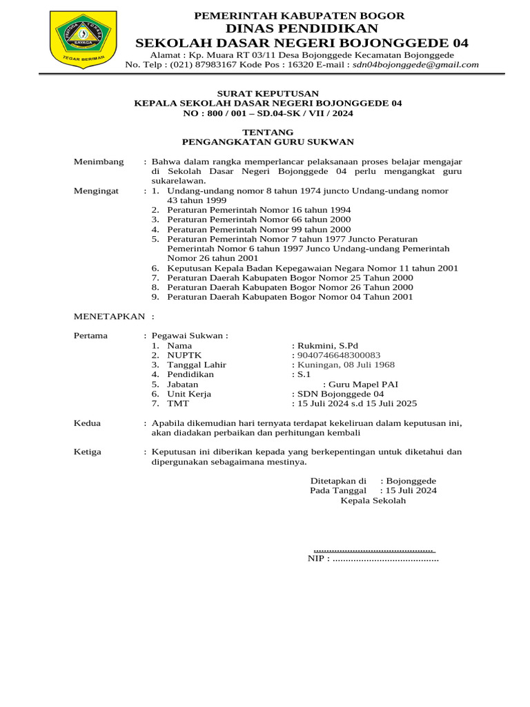 800 004 SK MAPEL PAI 2024 | PDF