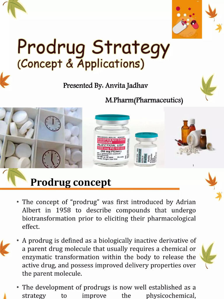 Prodrug Strategy | PDF