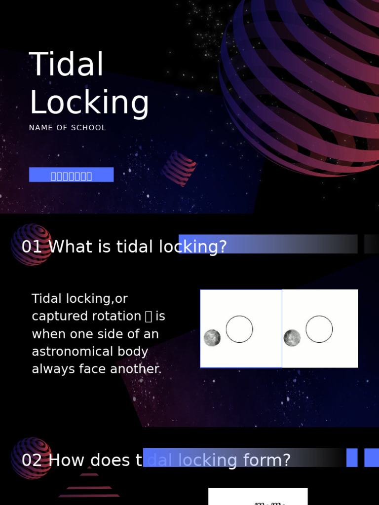 Tidal Locking | PDF